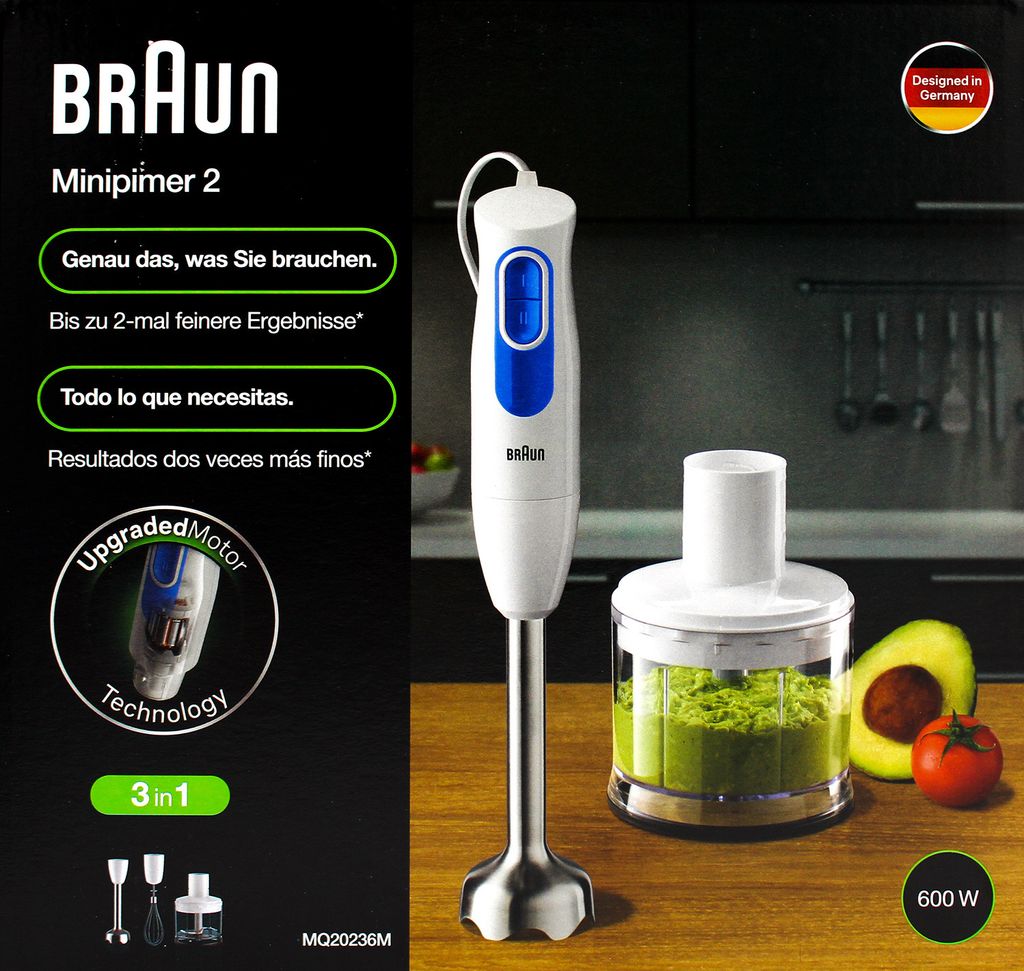 Braun MultiQuick 2 MQ20236MWH, Stabmixer de | Kaufland.de