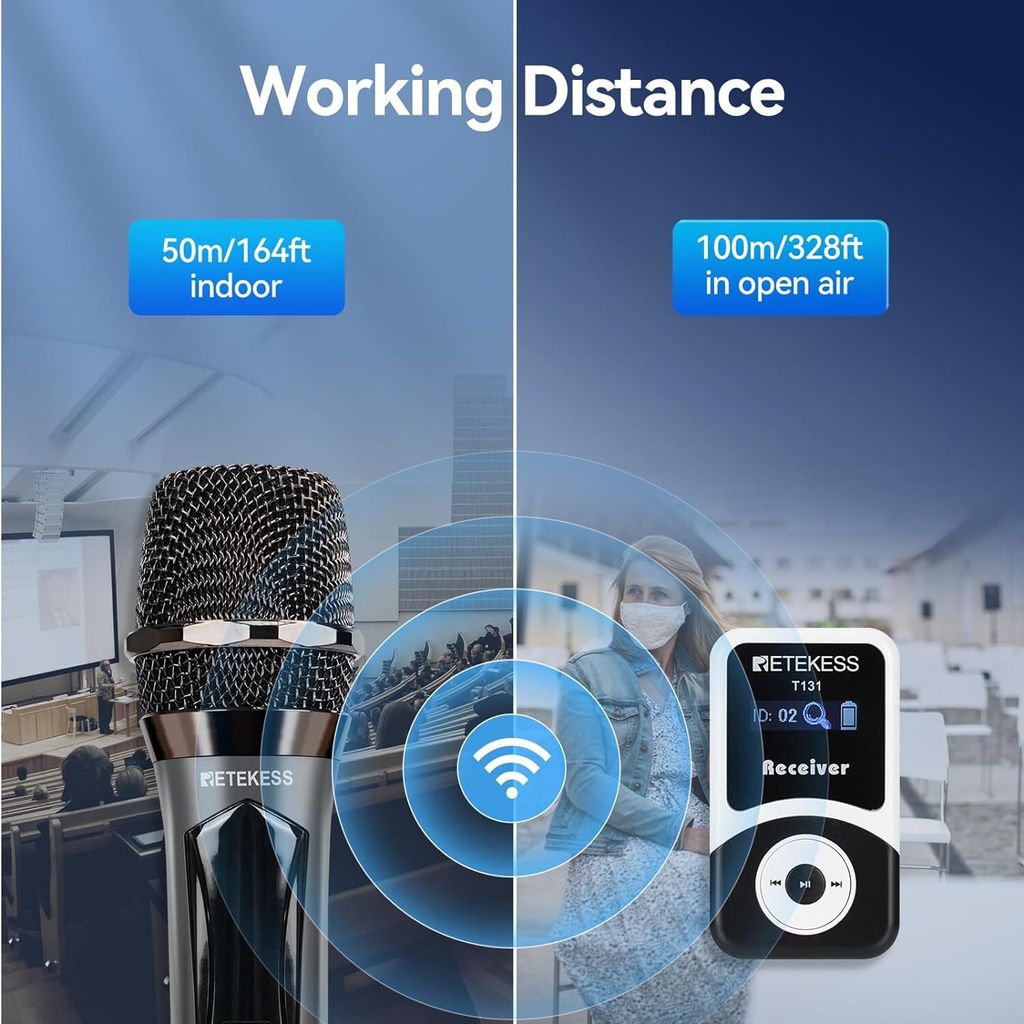 Retekess T131 Wireless Tour Guide System, 100 | Kaufland.de