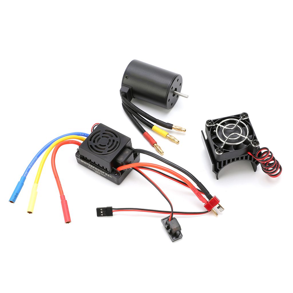 RC bezkartáčový motor Set,3650 Motor 60A ESC | Kaufland.sk