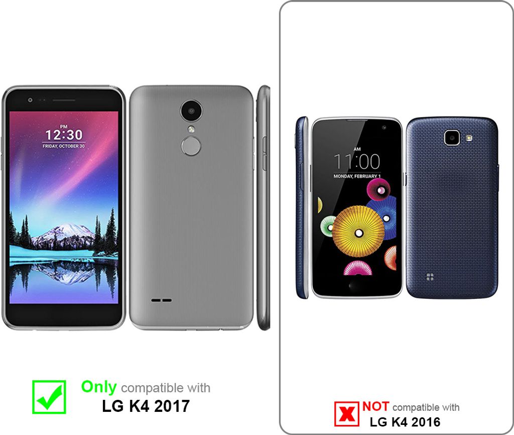 Cadorabo Hülle für LG K4 2017 Schutz Hülle in | Kaufland.de