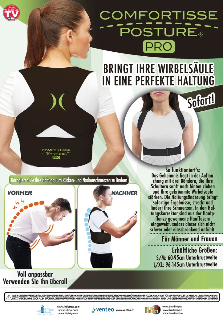 Comfortisse® Posture PRO - 2er Pack, bringt | Kaufland.de