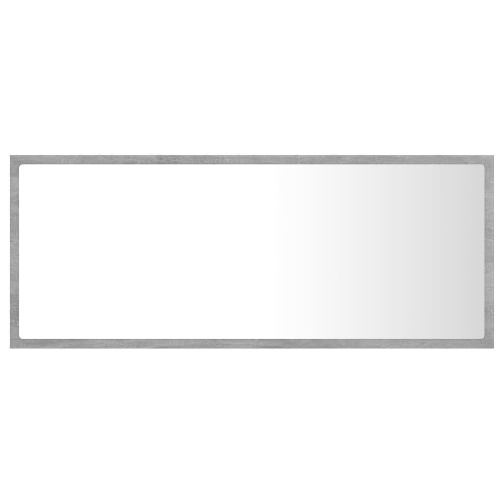 Möbel LED-Badspiegel Betongrau 100x8,5x37 cm | Kaufland.de