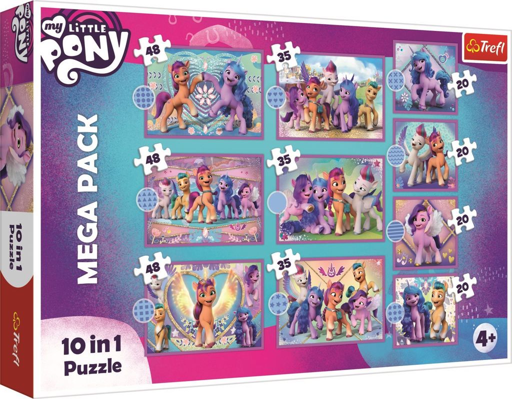 TREFL Puzzle My Little Pony: Zářiví poníci | Kaufland.sk