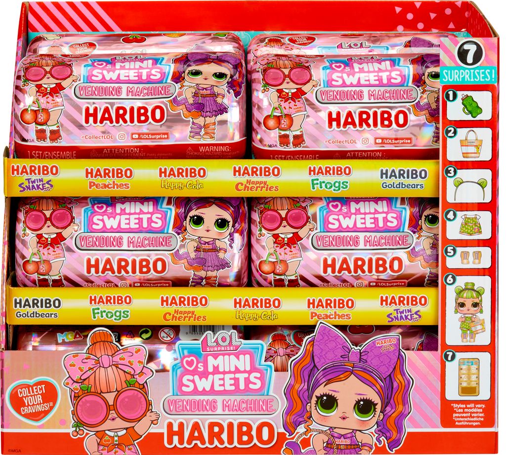L.O.L. Surprise! Loves Mini Sweets HARIBO | Kaufland.cz