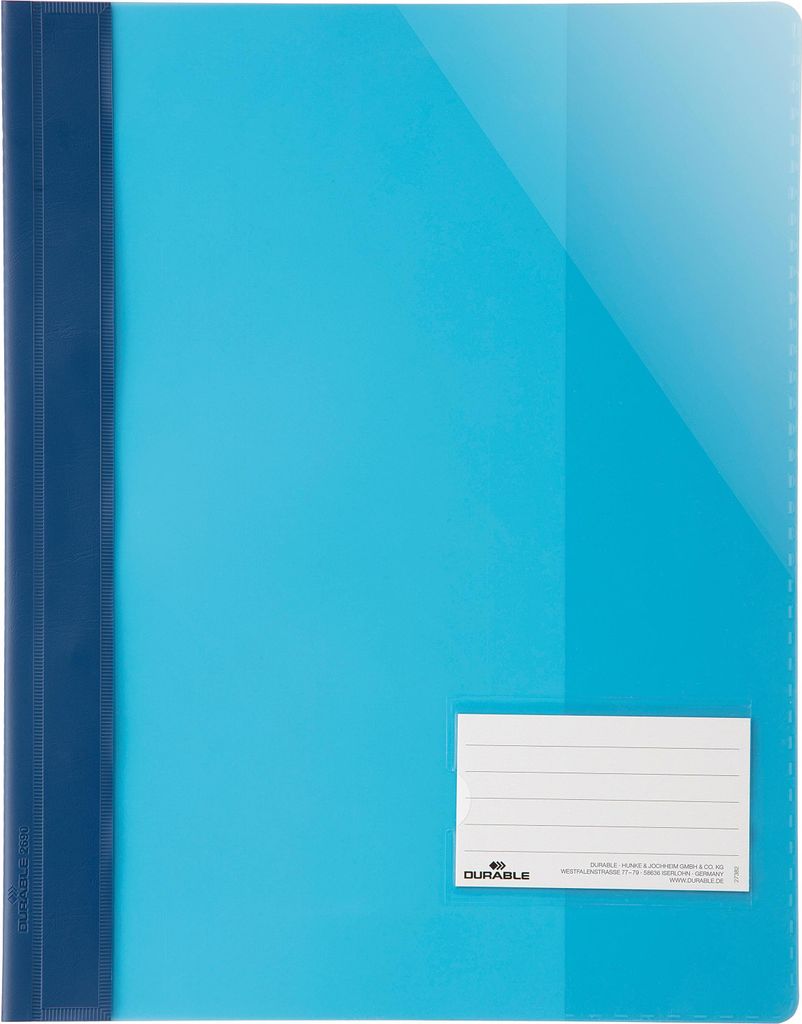 Durable 25 Schnellhefter Kunststoff blau DIN | Kaufland.cz