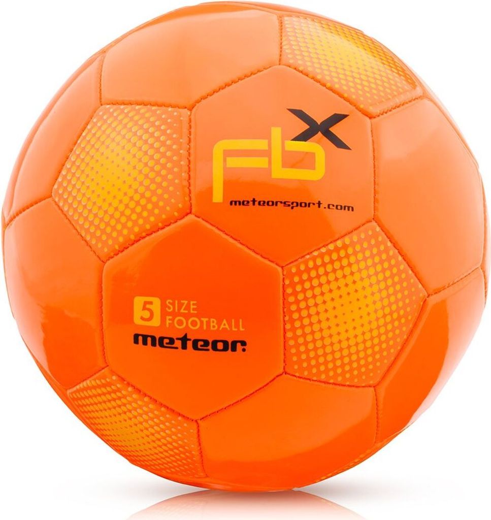 meteor FBX Kinder Fußball Ball #5 orange