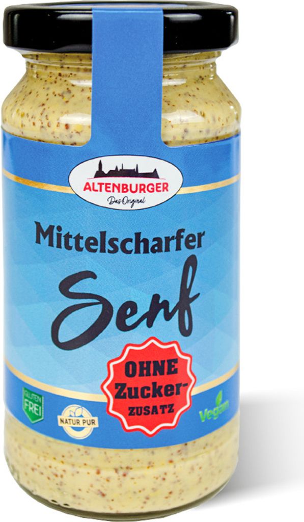 Mittelscharfer Senf OHNE Zuckerzusatz, 200 ml | Kaufland.de
