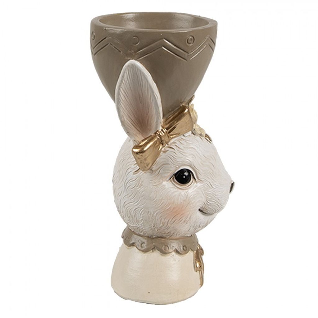 Clayre & Eef 6PR4402 Eggcup Rabbit Beige | Kaufland.cz
