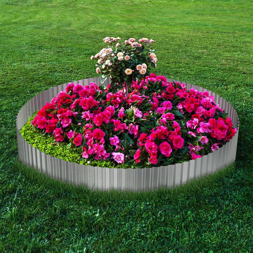 XMTECH 5 m kovové obruby trávníku, vlnité | Kaufland.cz