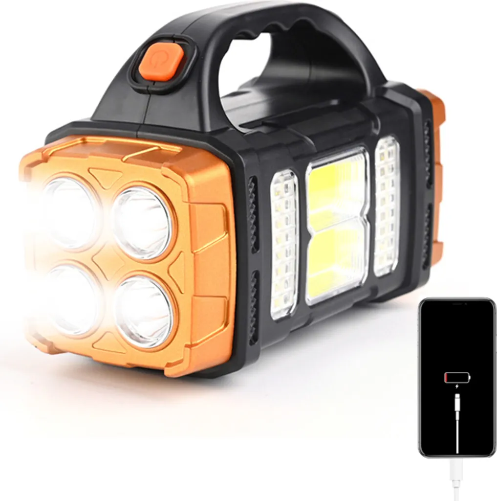 Solar LED Taschenlampe Mit USB Aufladbare, | Kaufland.de