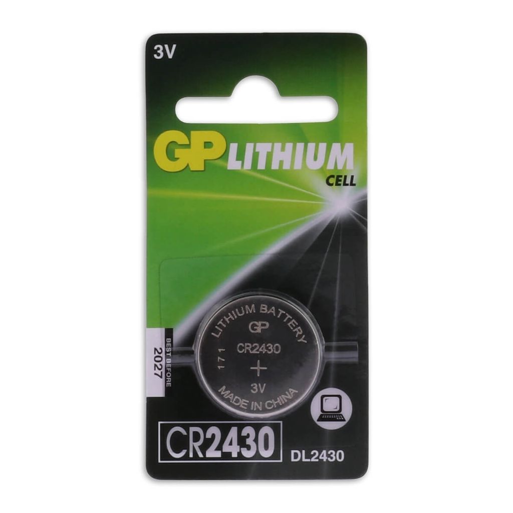 Gp Batteries Lithium Button Cell Cr2430, 2185
