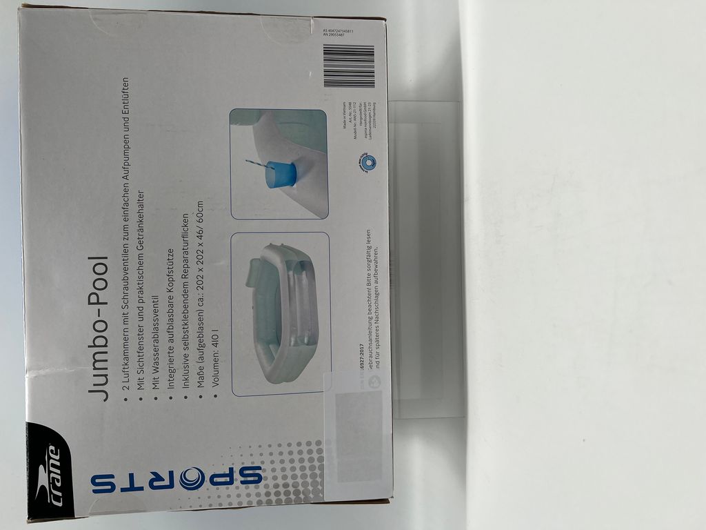 Crane AQUA Jumbo Planschbecken 202 x 202 x | Kaufland.de