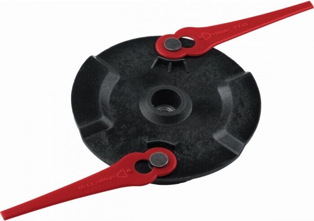 Trimmerkopf mit Kunststoffklingen, 20 Stück Klingen