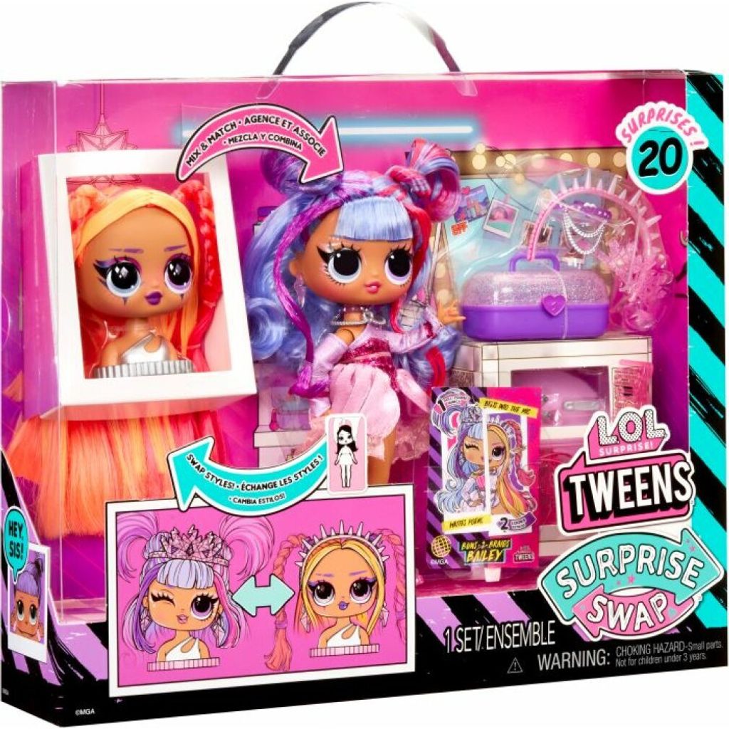 LOL Surp.Tweens Swap Fashion Doll-Buns Anzieh- & Modepuppen