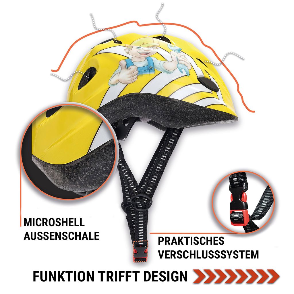 Kinderfahrradhelm 2-7 Jahre Microshell | Kaufland.de