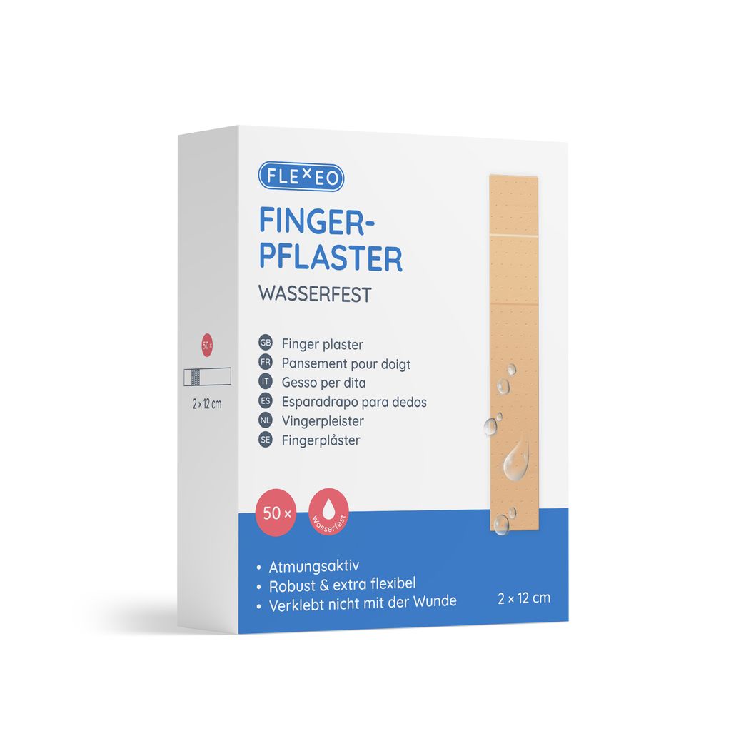 FLEXEO Fingerpflaster wasserfest beige 2 x 12 | Kaufland.de
