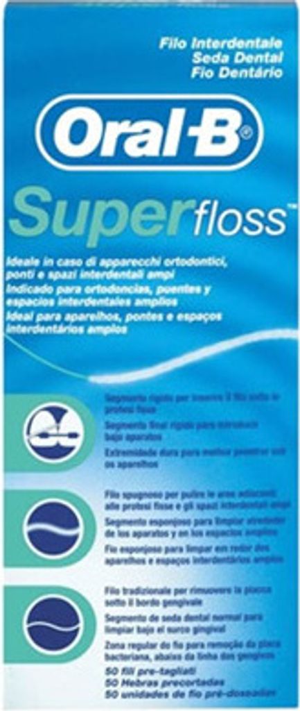 Super Floss zubní nit 1 - Oral-B Zubní nit | Kaufland.cz