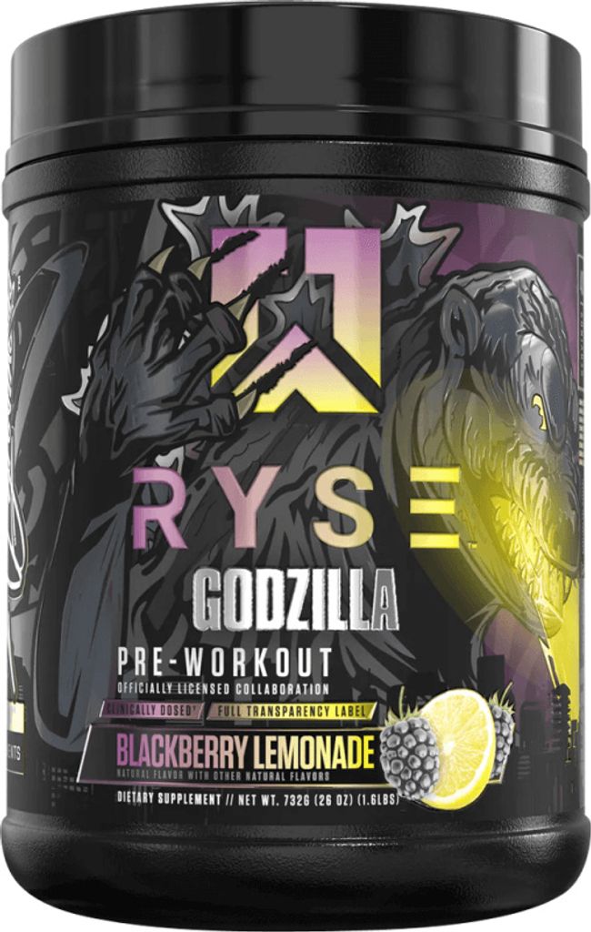 RYSE | Godzilla Pre-Workout Berry Lemonade