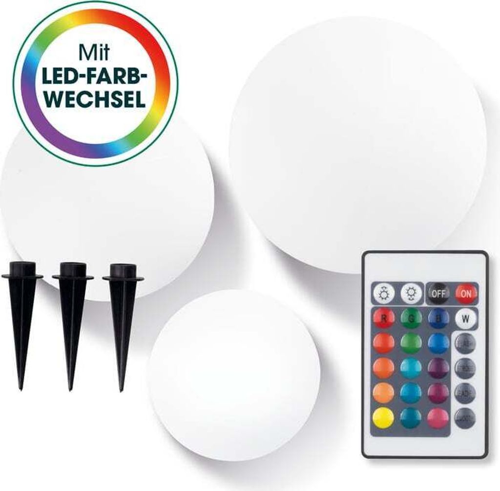 EASYmaxx Solar-Dekokugel mit Farbwechsel - | Kaufland.de