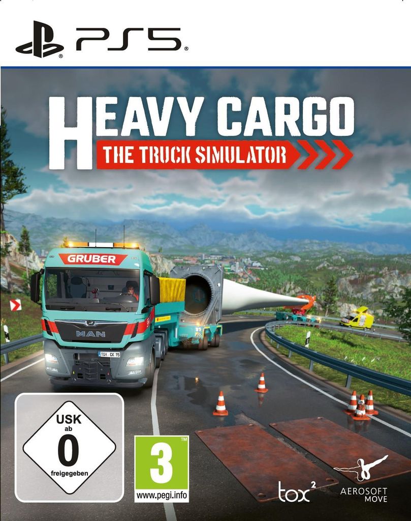 Heavy Cargo - The Truck Simulator PS5-Spiel Spiele