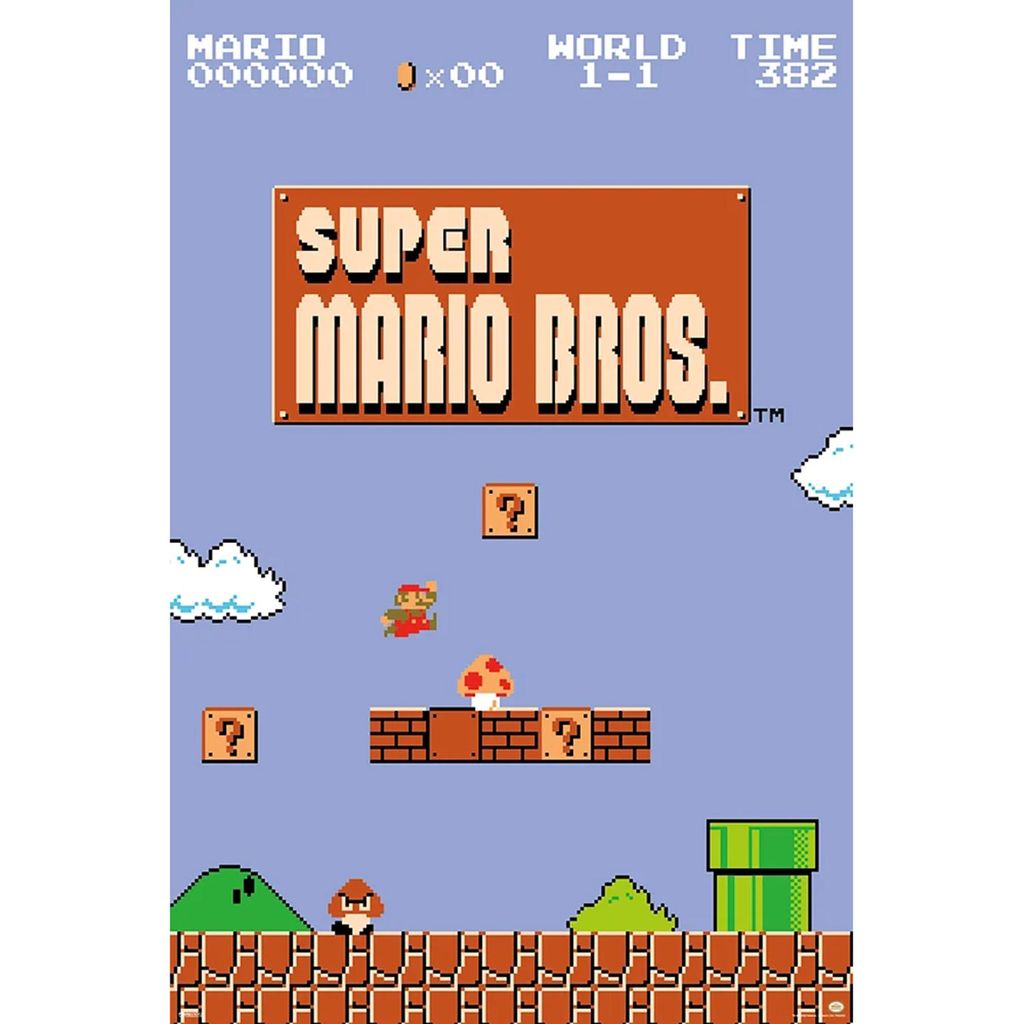 Super Mario Bros. Poster Level 1-1 91,5 x 61 | Kaufland.de
