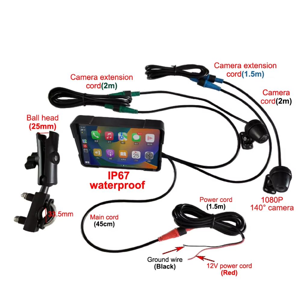5 Zoll Motorrad GPS Navigation,Kabelloser | Kaufland.de