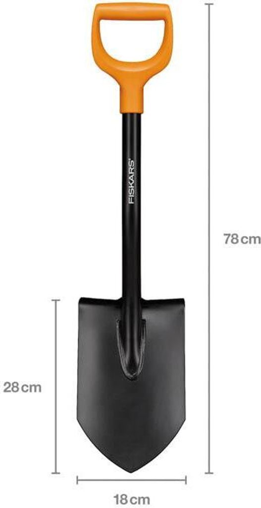 rýč do auta Solid černý Fiskars 1066715 | Kaufland.cz