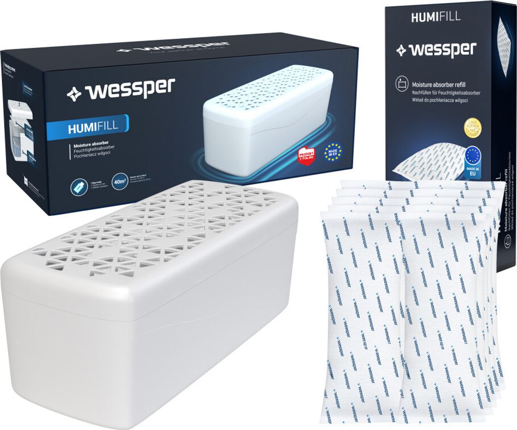 Absorbér vlhkosti Wessper + 10x absorpčná | Kaufland.sk