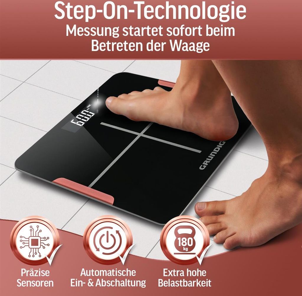 Personenwaage digital, Körperwaage bis 180 kg | Kaufland.de