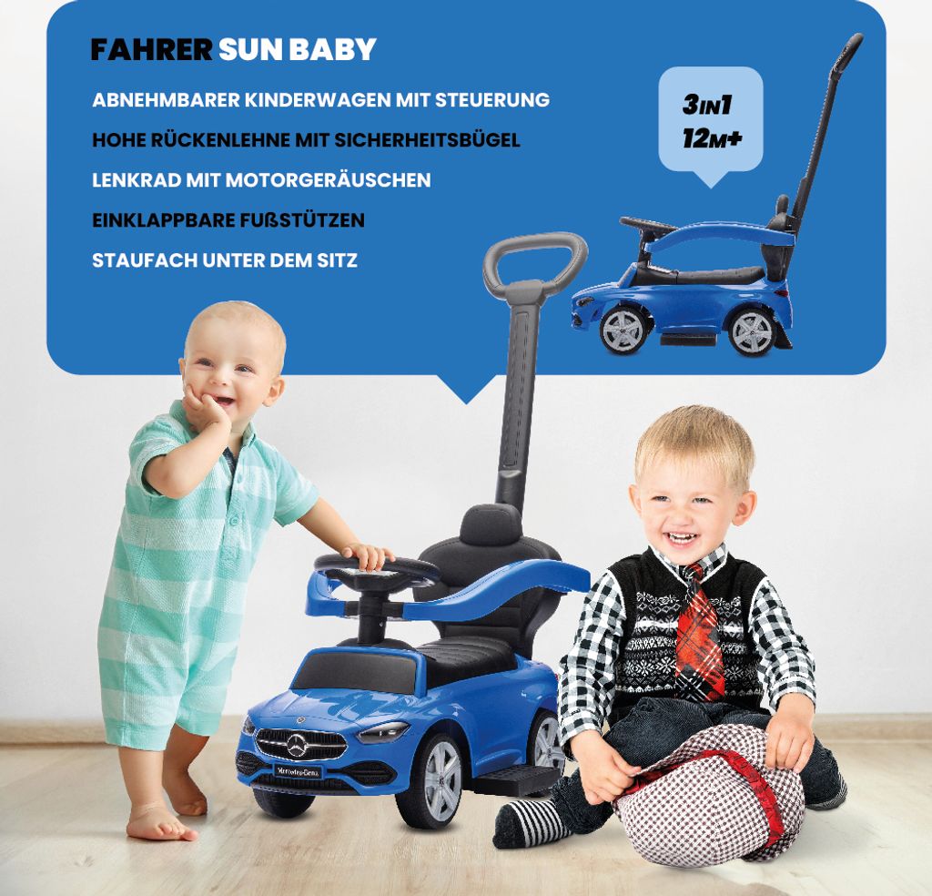 Mercedes Benz C-Class Rutschauto mit | Kaufland.de