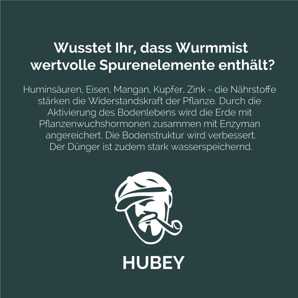 Hubey Wurmhumus 10 Liter Wurmdünger Wurmmist | Kaufland.de