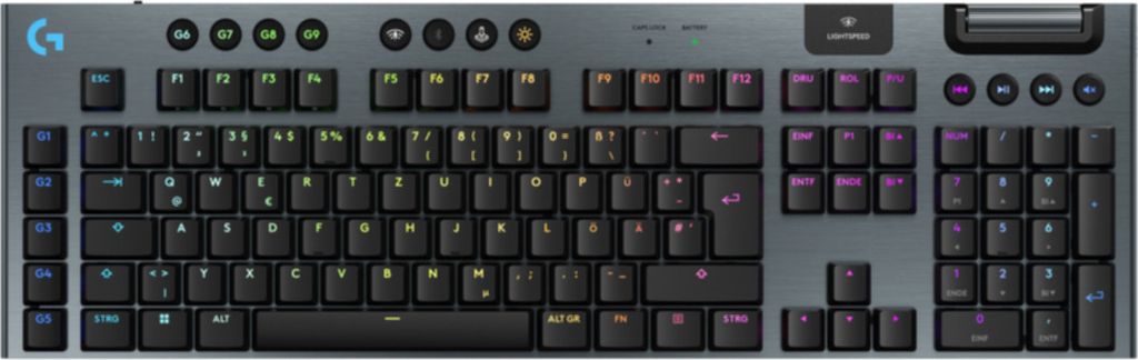 Logitech G915 X Lightspeed German Tastatur One Size