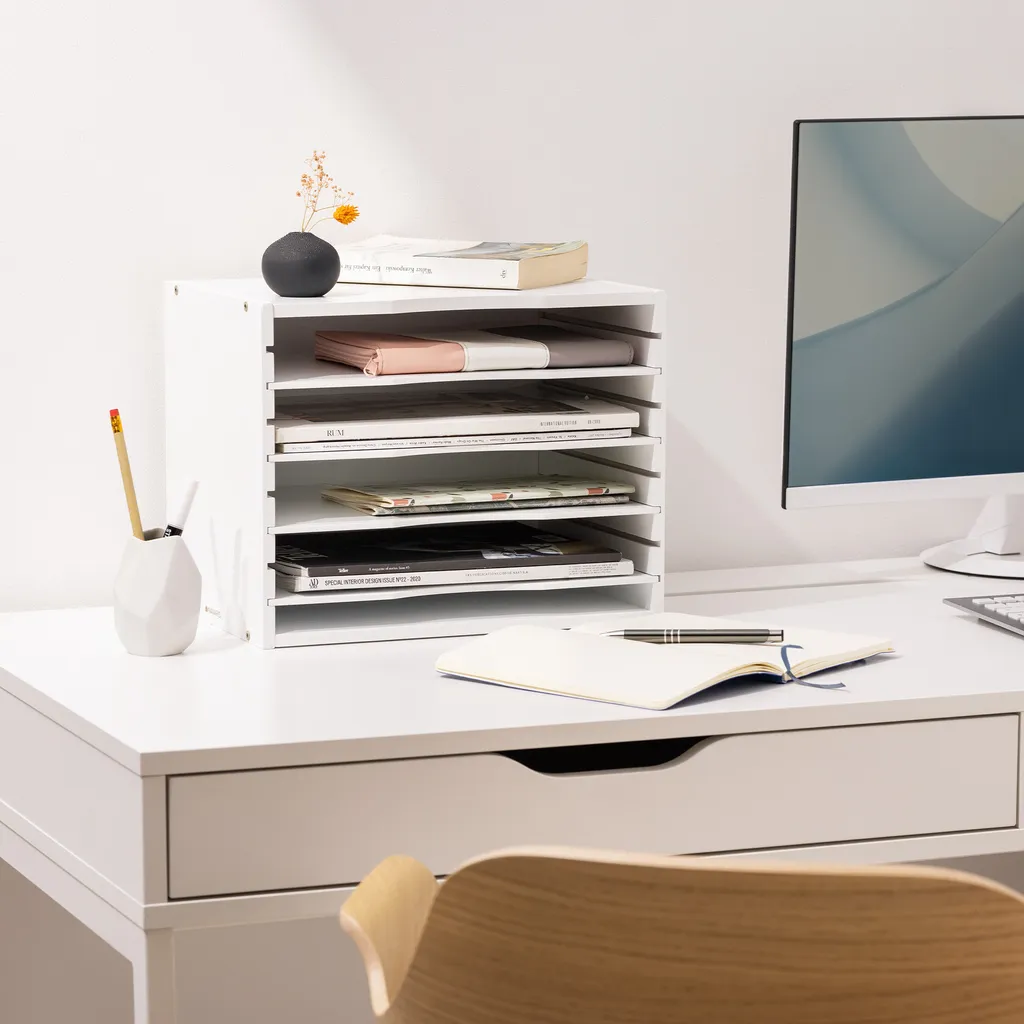 Navaris Dokumentenablage Briefablage Bambus - | Kaufland.de