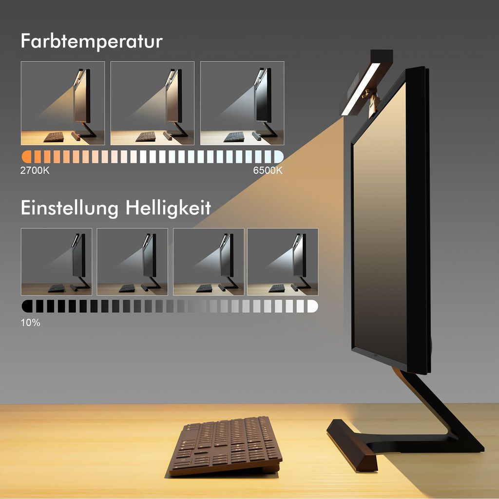 LED Lightbar Bluetooth Computer Monitor Lampe | Kaufland.de