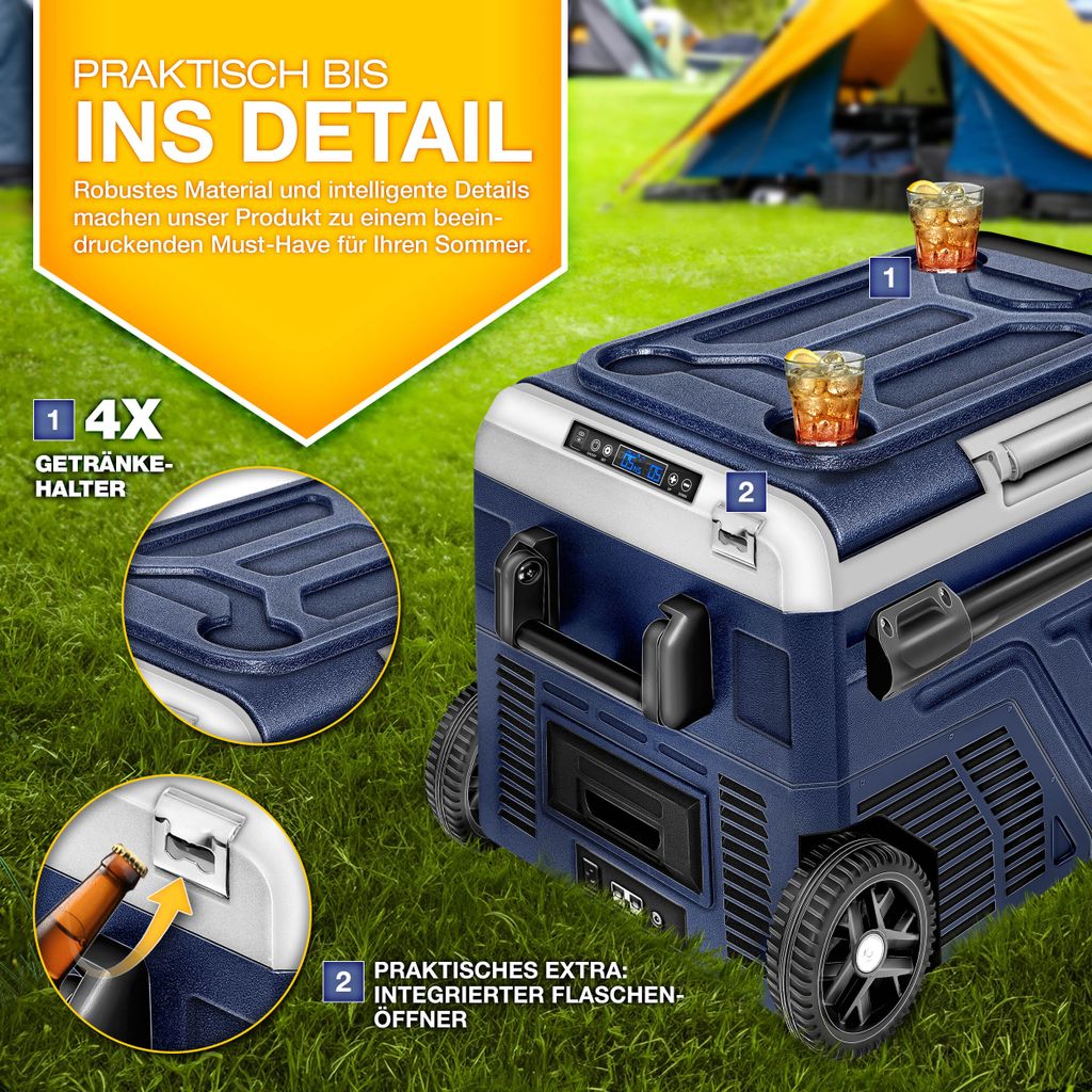 tillvex® Kompressor Kühlbox mit Akku | Kaufland.de