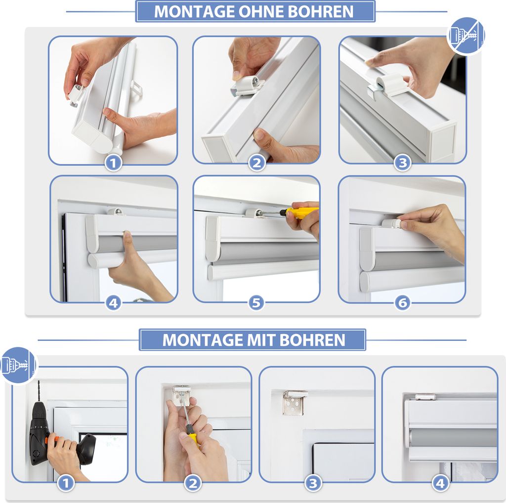 Grandekor Elektrische Rollos mit | Kaufland.de