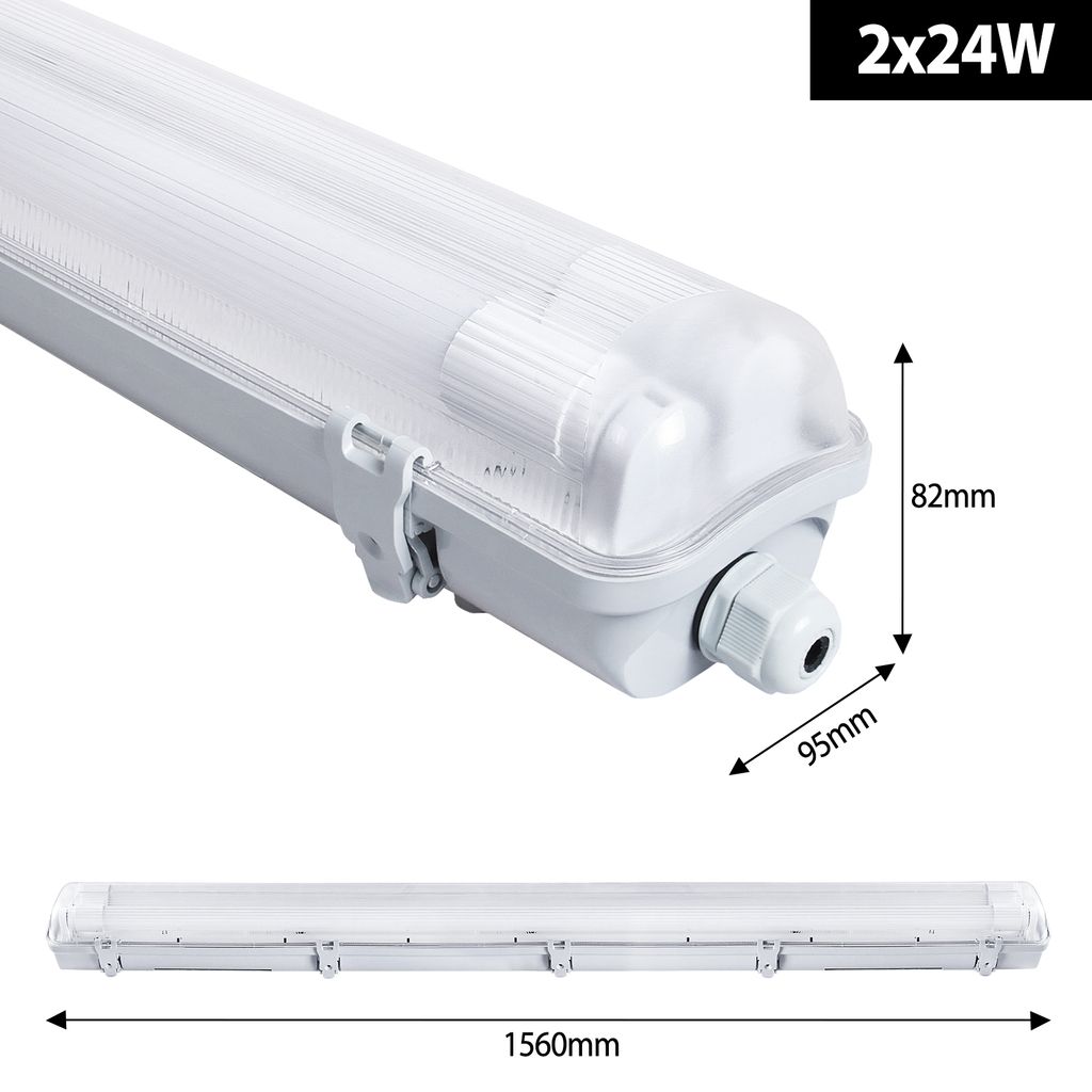 Led Feuchtraumleuchte 150cm Doppelt