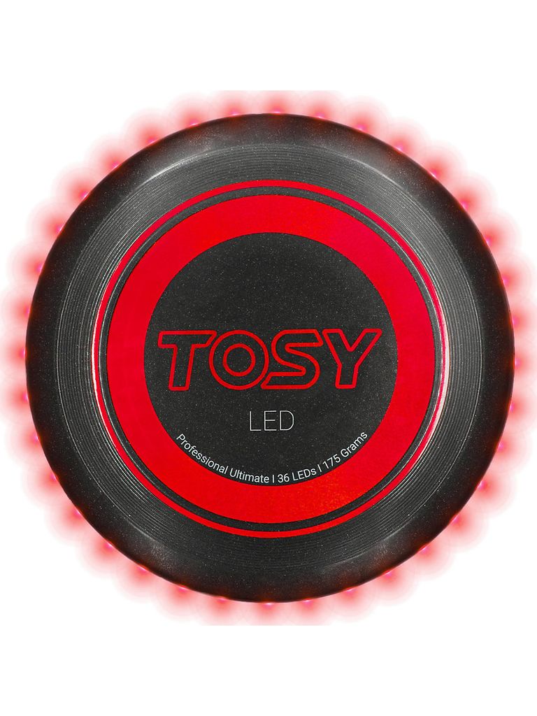 TOSY Ultimate Disc LED, rot Frisbee | Kaufland.de