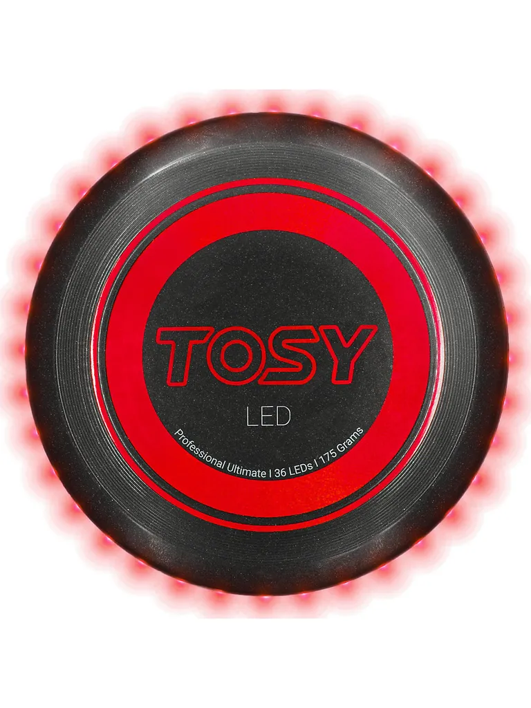 TOSY Ultimate Disc LED, rot Frisbee | Kaufland.de