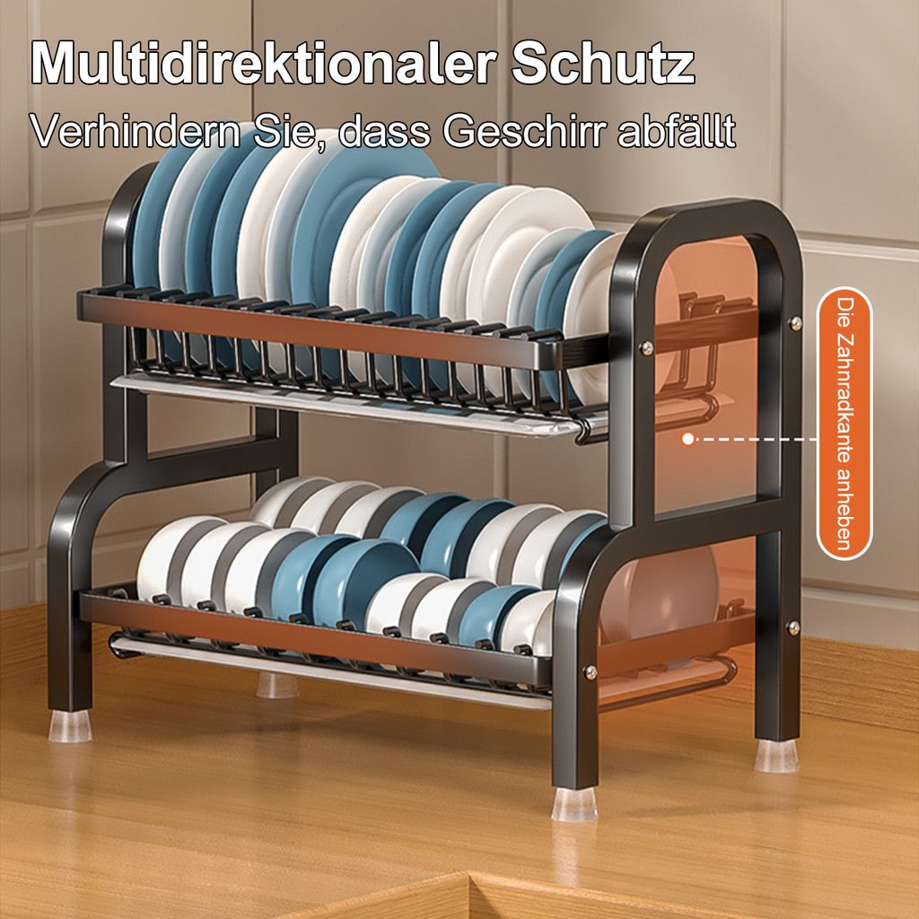 Geschirrkörbe Abtropfgestell 2-stufiger 42 cm | Kaufland.de