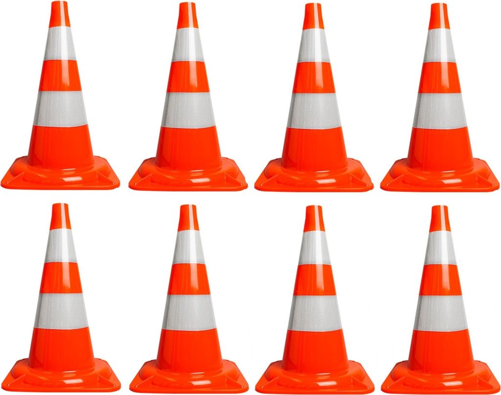 zestaw 8 - Pylony 50cm, pachołki | Kaufland.pl