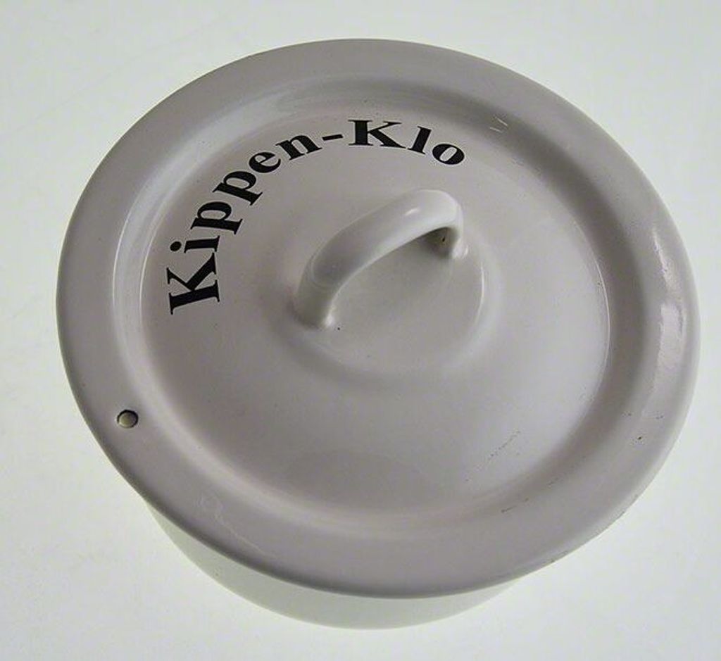 Aschenbecher Kippen - Klo Landhausstil Tischaschenbecher