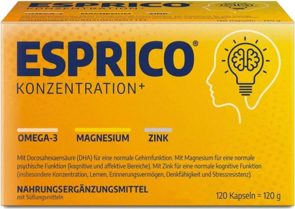 Esprico kapsuly, 120 kapsúl Výživové doplnky