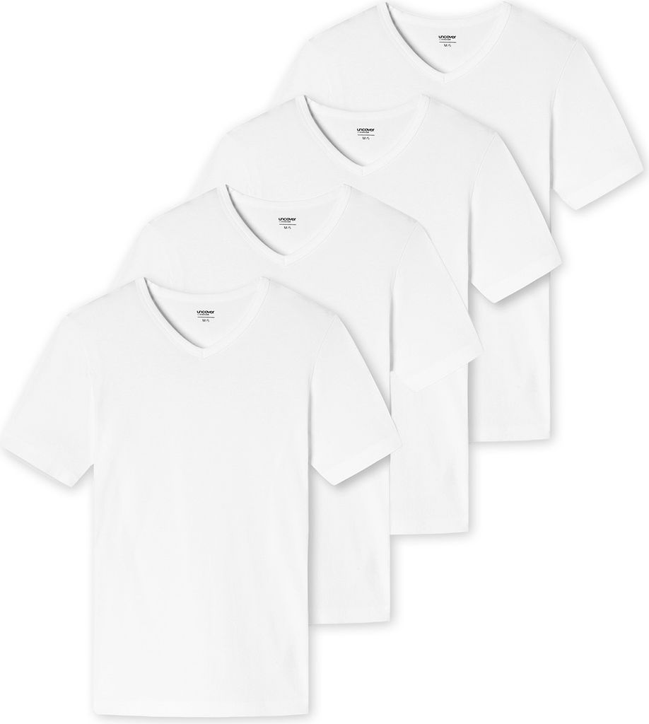 uncover by Schiesser 4er Pack Basic Unterhemd | Kaufland.de