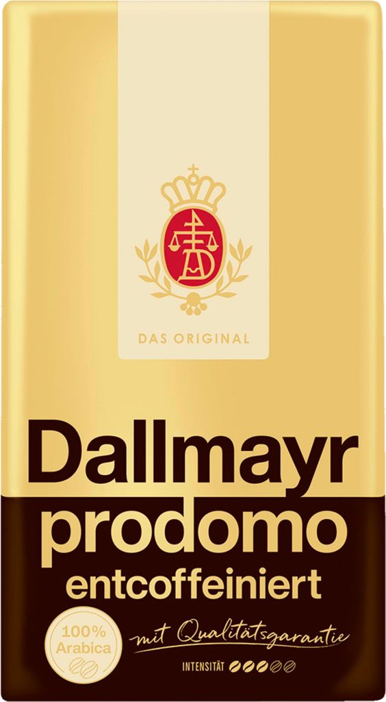 Dallmayr prodomo bez kofeínu | mleté | 500g Kávový prášok