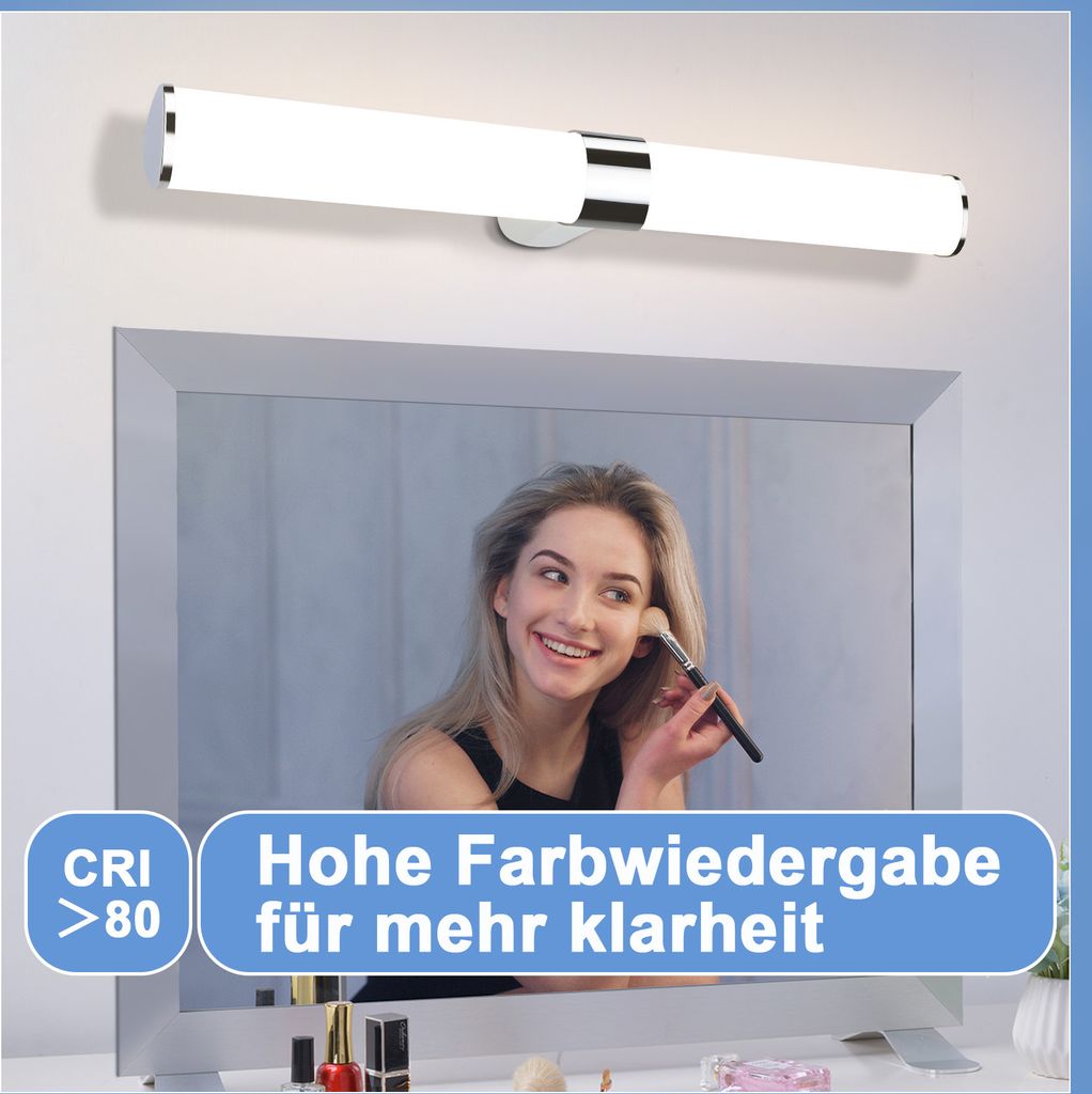 ZMH LED zrkadlové svetlo 15W 60CM chrómové | Kaufland.sk