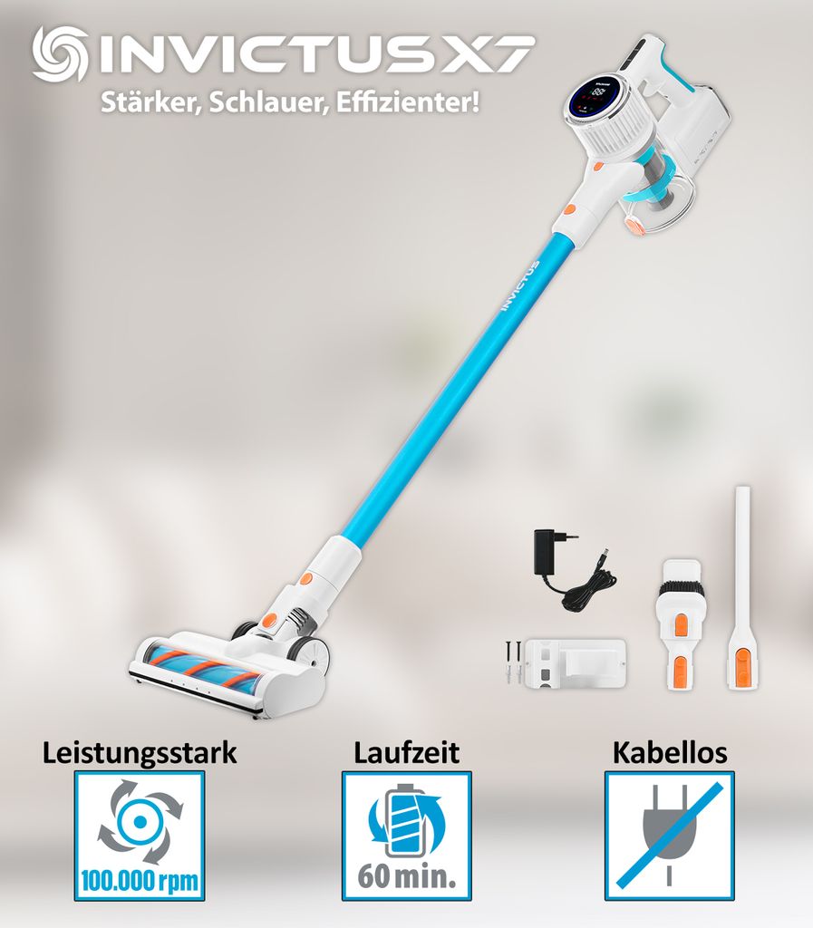 Genius Invictus X7 Facelift Akku Staubsauger | Kaufland.de