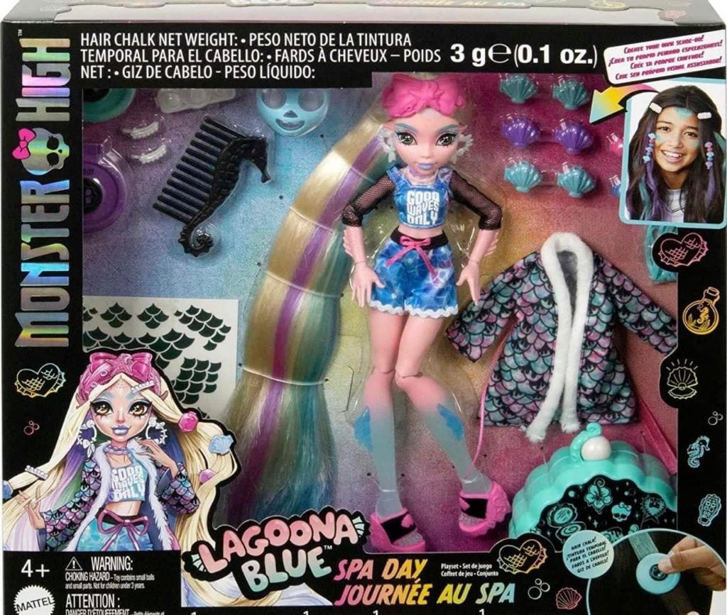 Mattel Monster High Spa Day Lagoona Blue | Kaufland.de