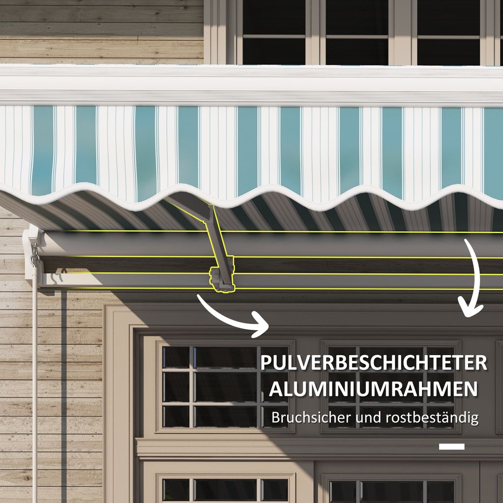 Sunny Manuelle Gelenkarmmarkise Markise 4m | Kaufland.de