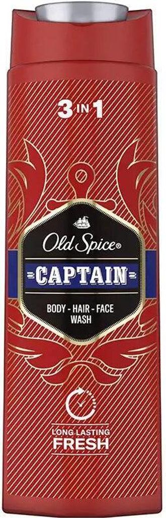 Old Spice Captain 3v1 sprchový gél 400 ml | Kaufland.sk